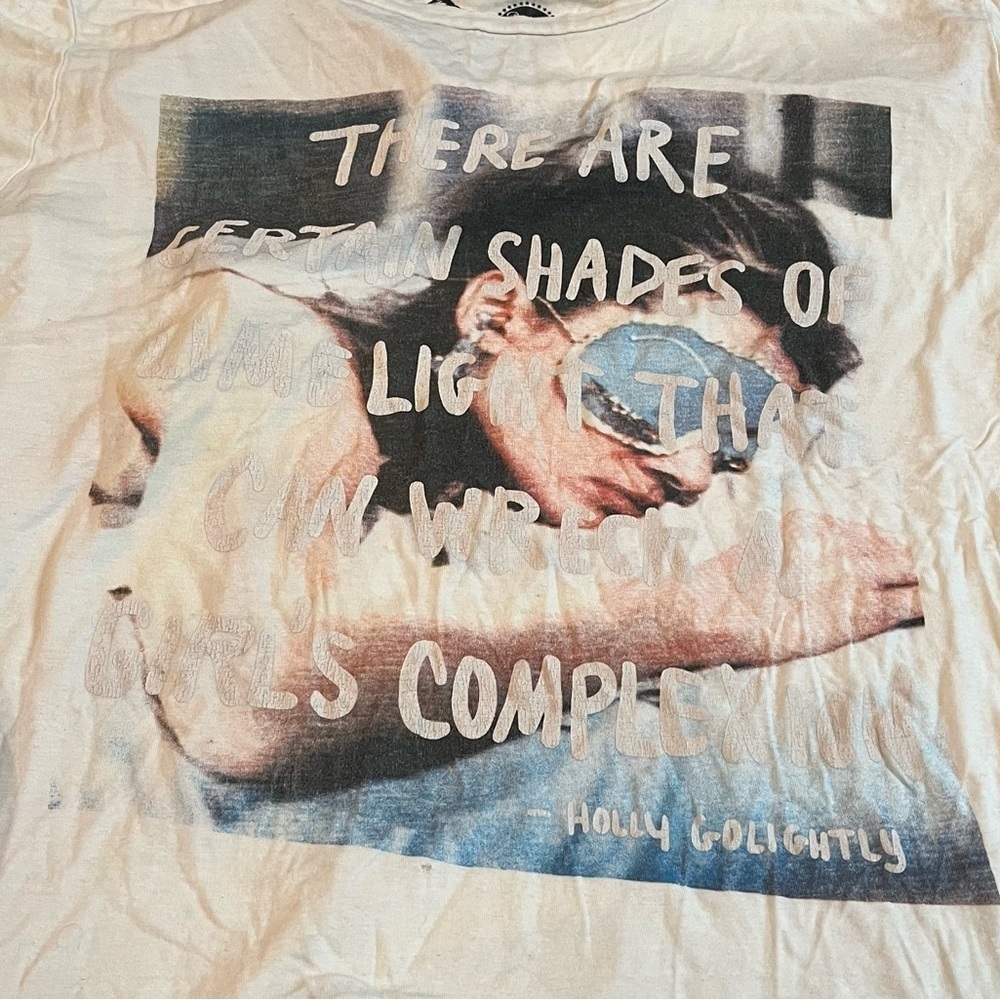 Vintage Audrey Hepburn T-Shirt Holly Golightly Quote … - Gem